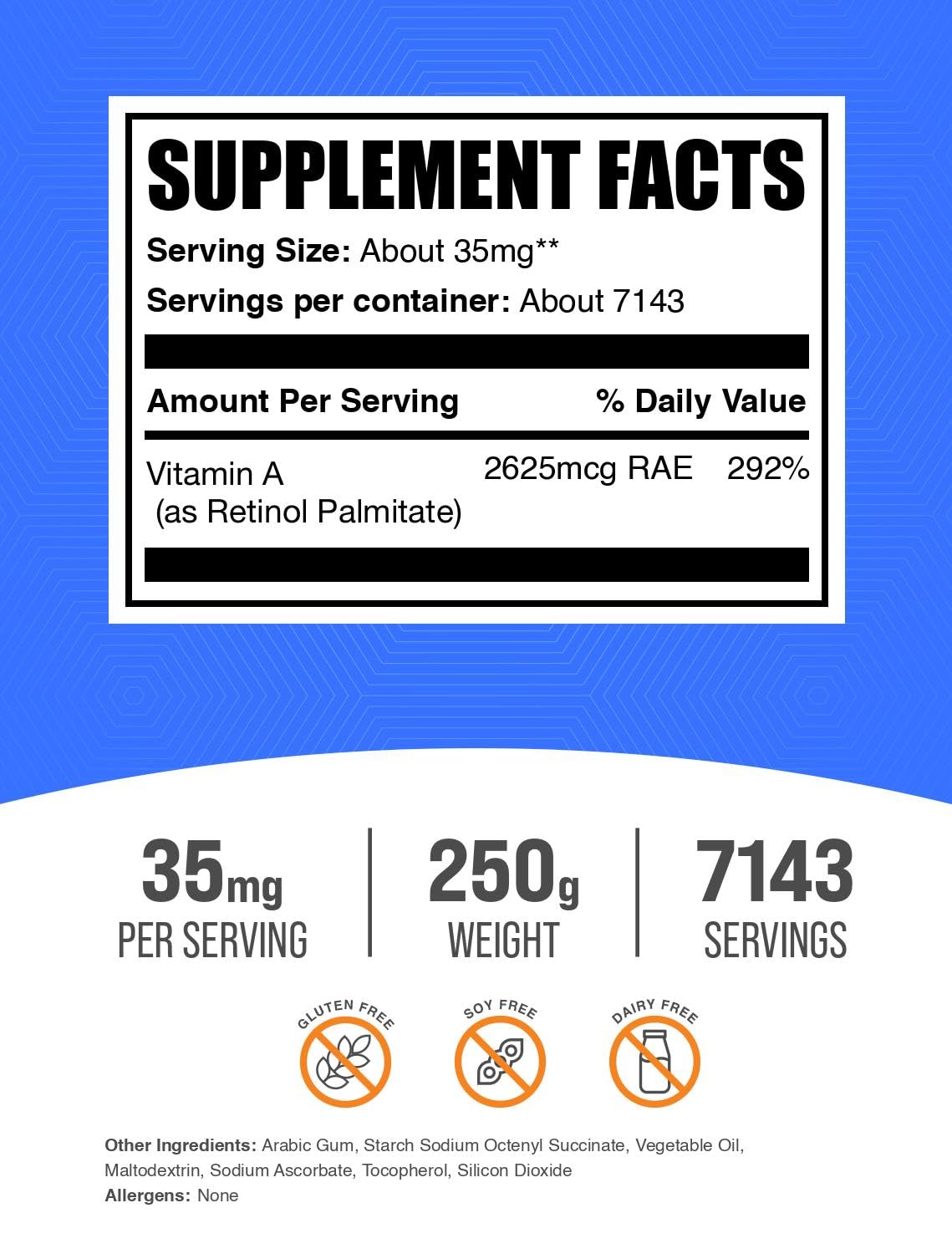 high potency vitamin a palmitate