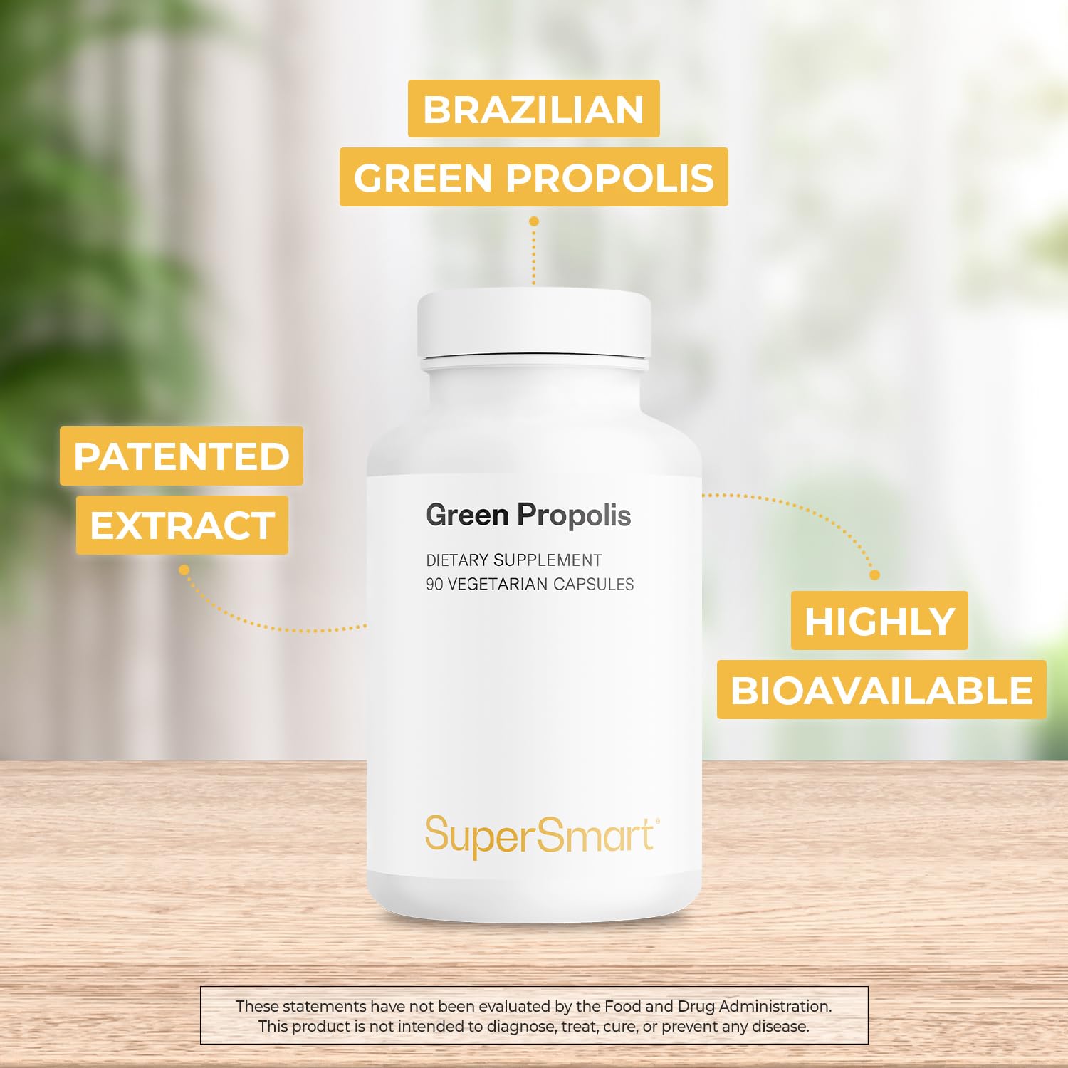 High potency vitamin A propolis supplement
