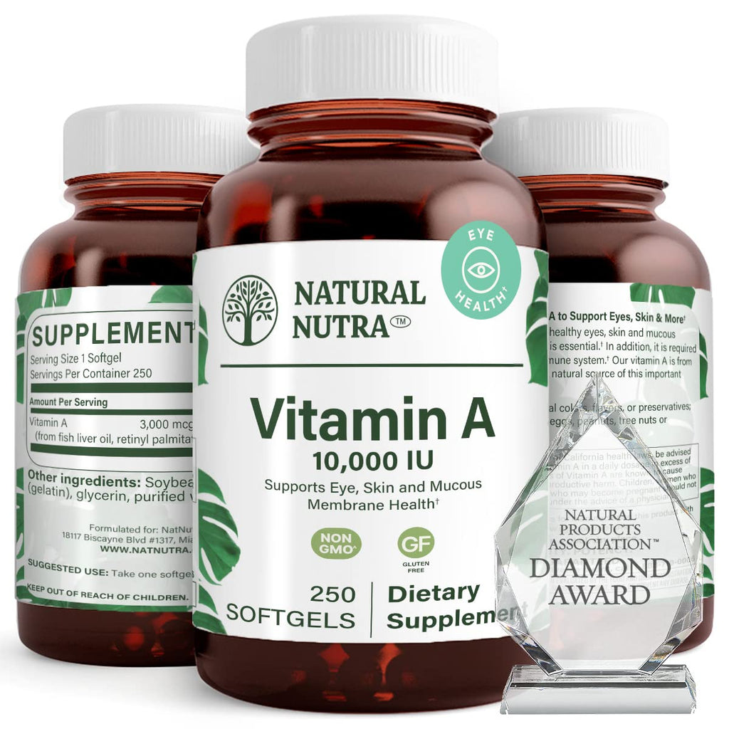 high potency vitamin A softgels