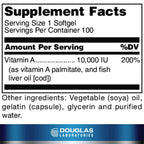 high potency Vitamin A supplement