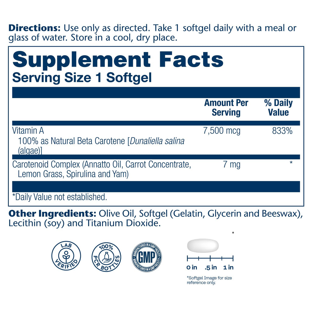 high potency vitamin A supplement