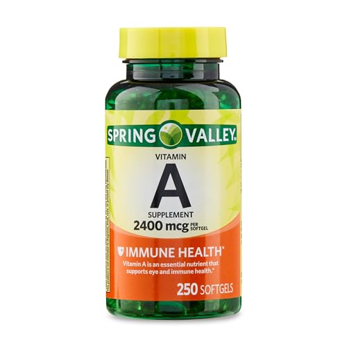 high potency Vitamin A supplement