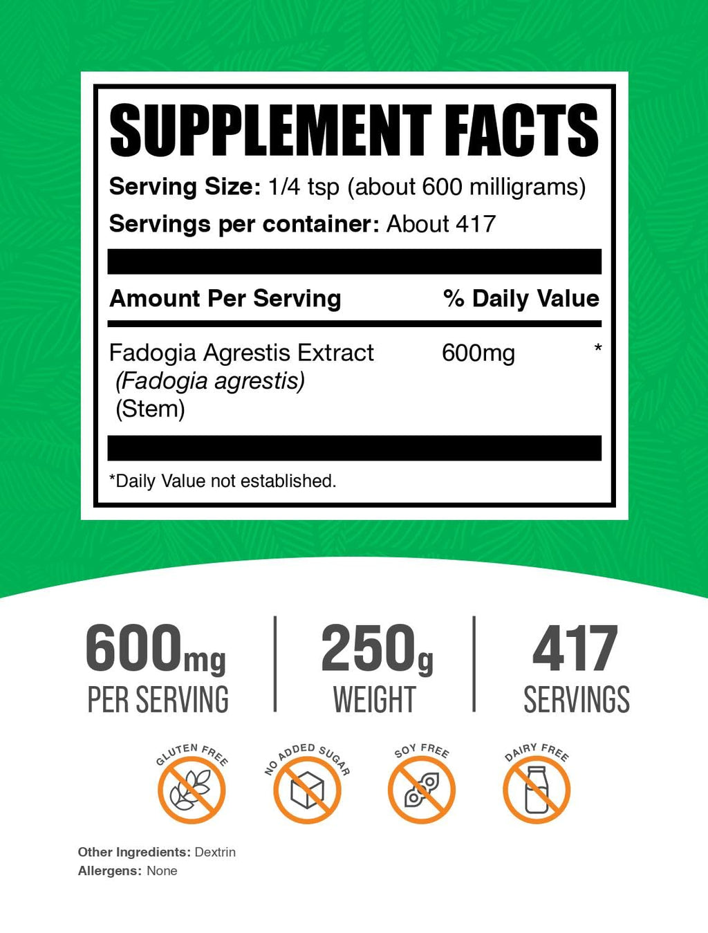 High potency vitamin A supplement