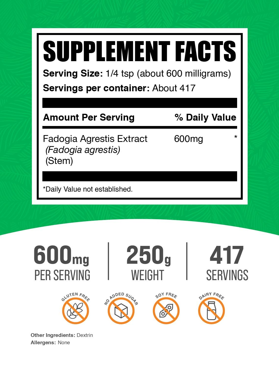 High potency vitamin A supplement