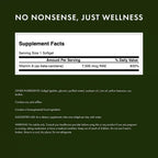 High potency vitamin A supplement