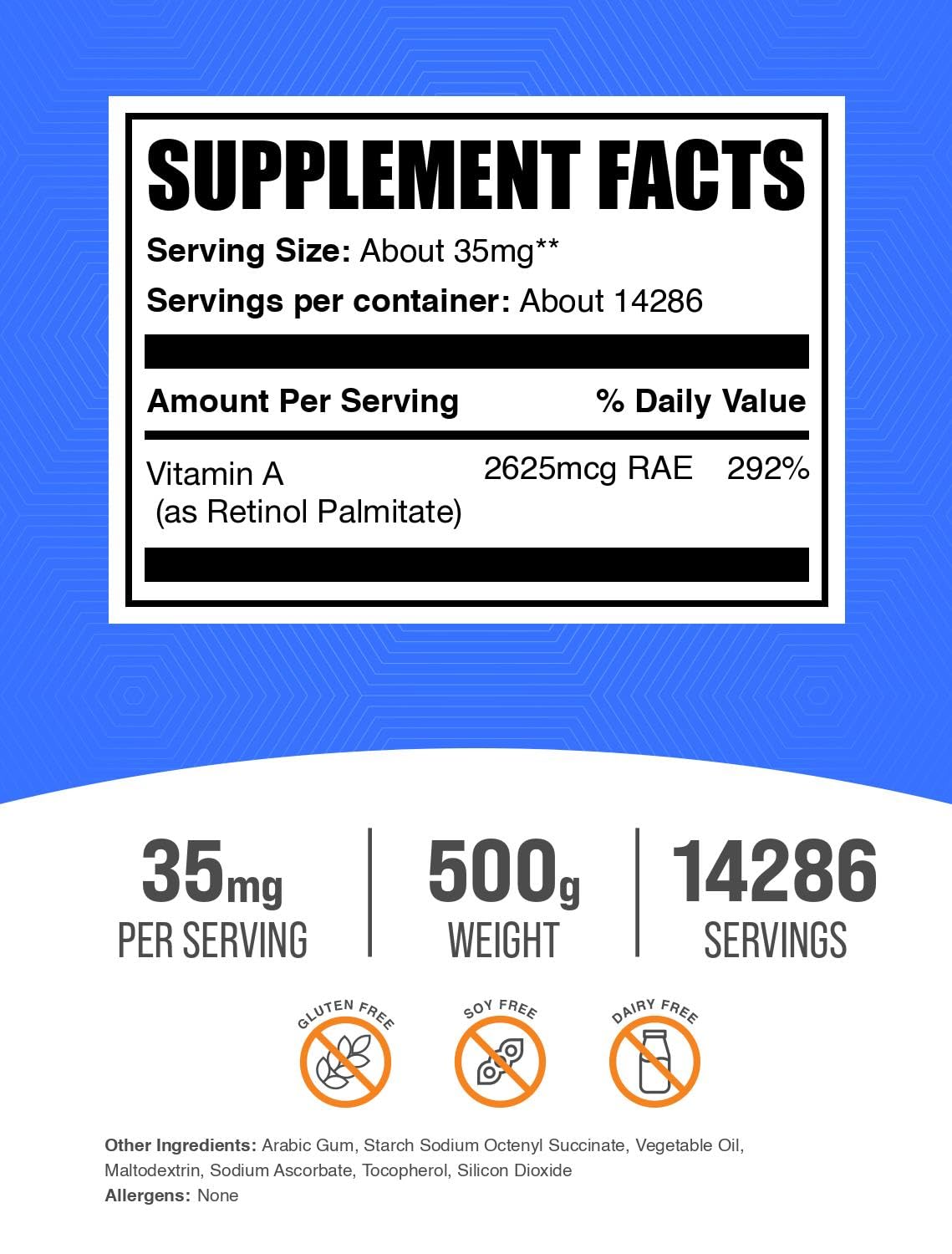 high potency vitamin a supplement
