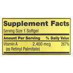 high potency vitamin A supplement