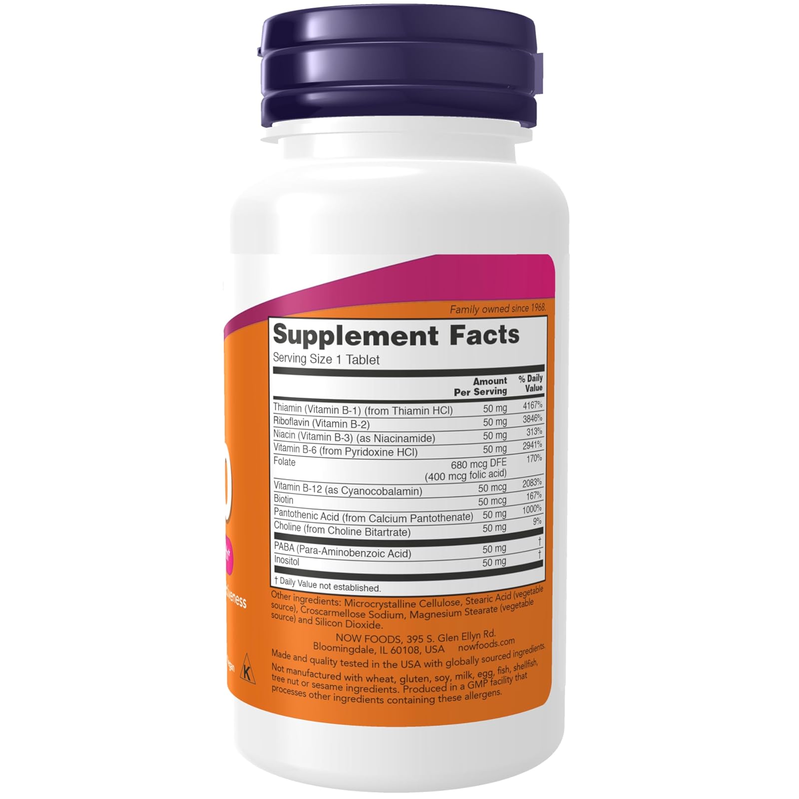 high potency vitamin B-50 mg