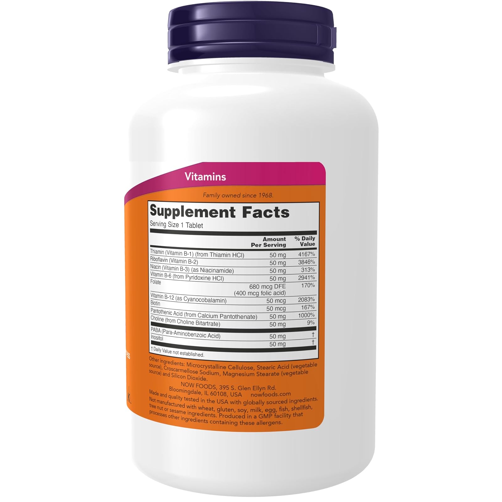 high potency vitamin B-50 supplement