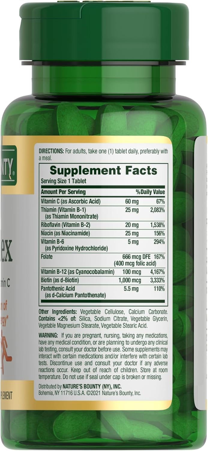 high potency vitamin b complex formula