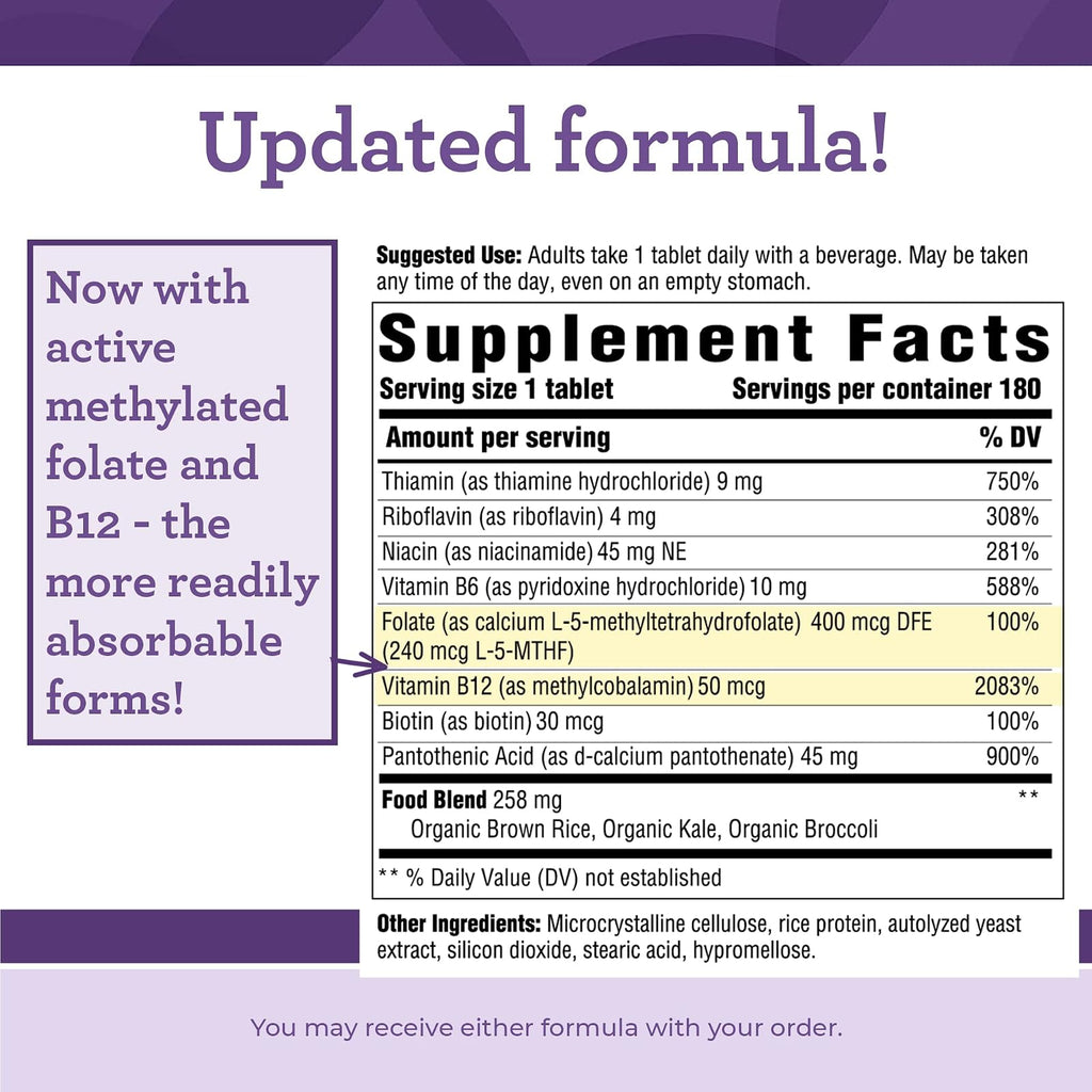 high potency vitamin b complex formula