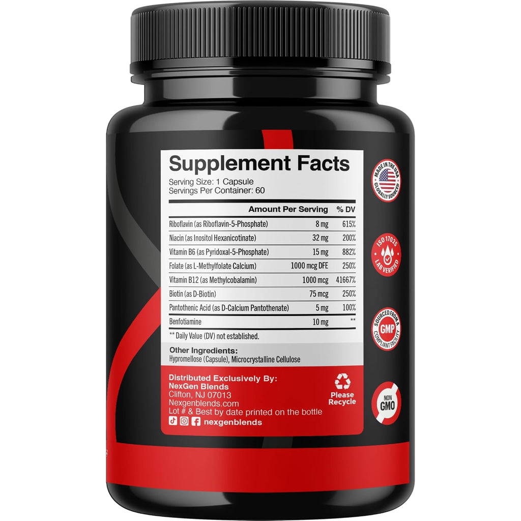 high potency vitamin b complex formula
