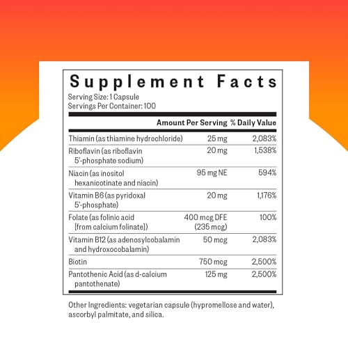 high potency vitamin b complex formula