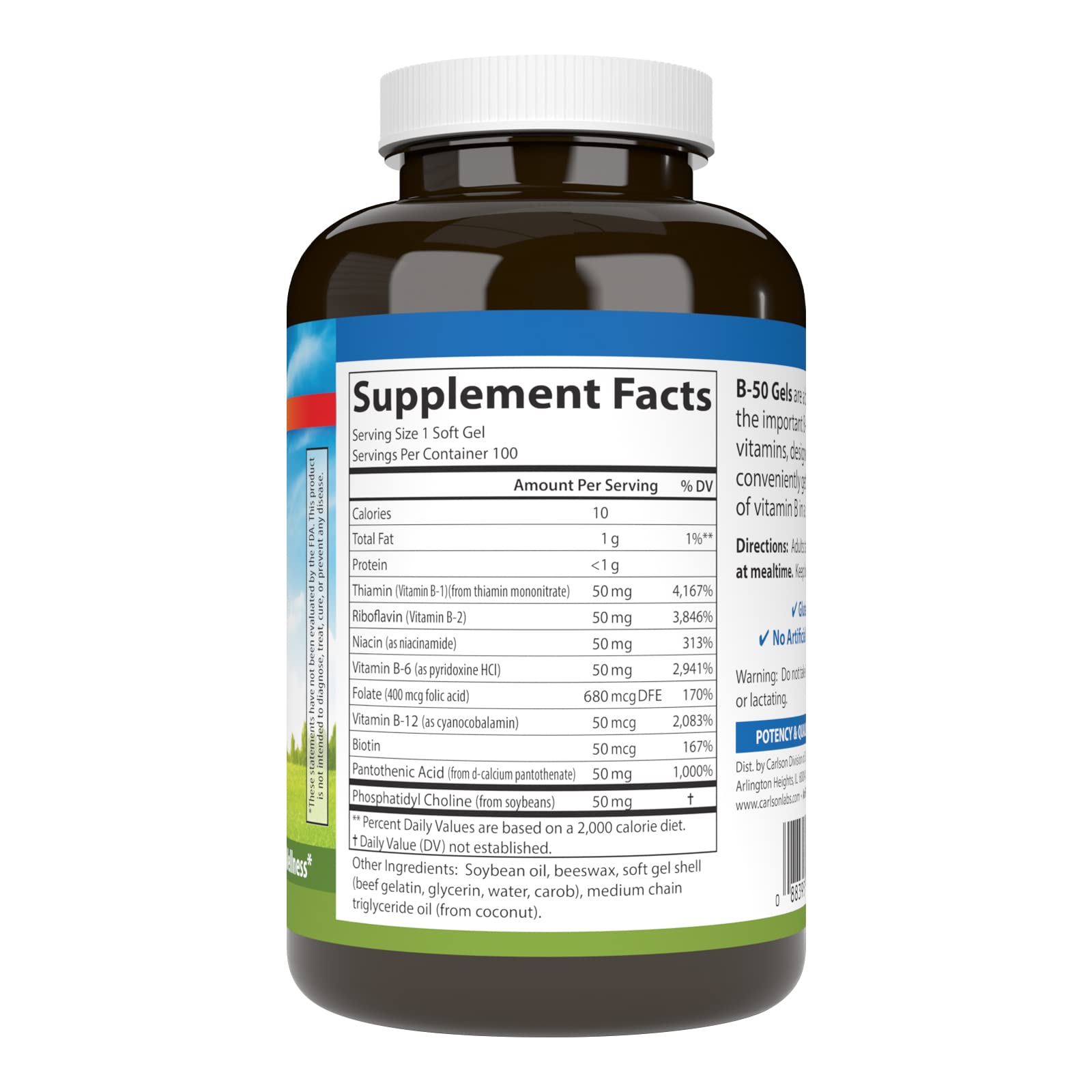 high potency vitamin b complex formula