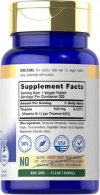 High potency vitamin B complex supplement