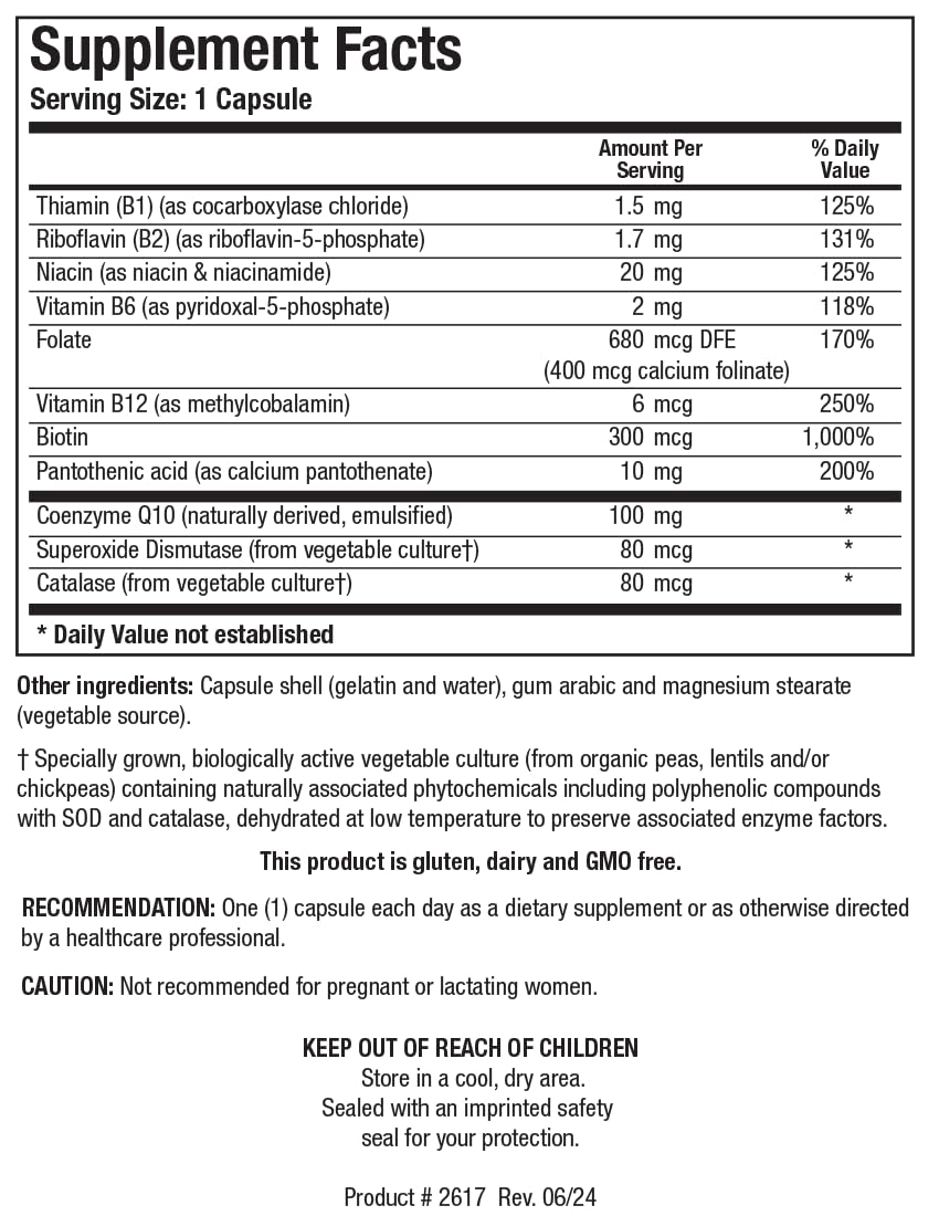 high potency vitamin B complex supplement