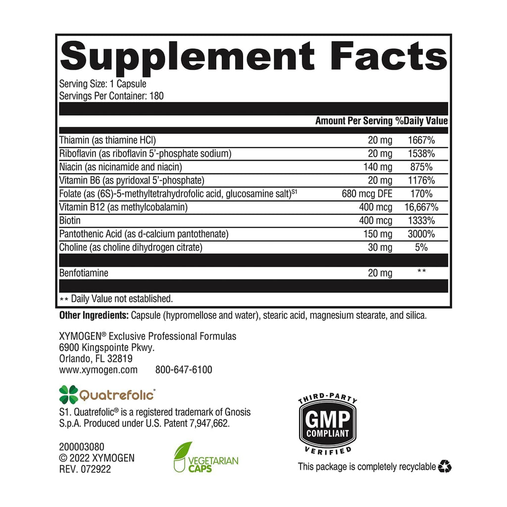 high potency vitamin b complex supplement