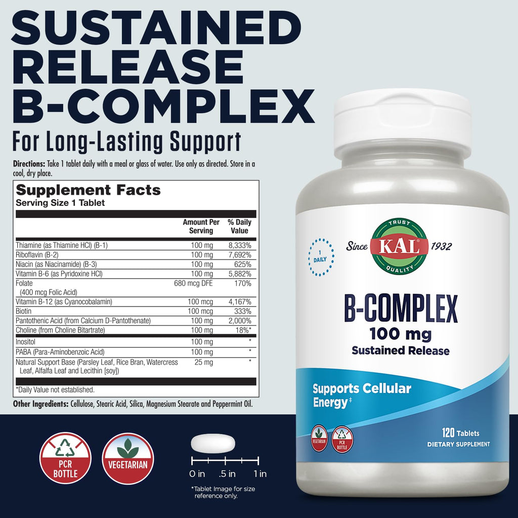 high potency vitamin b complex tablets