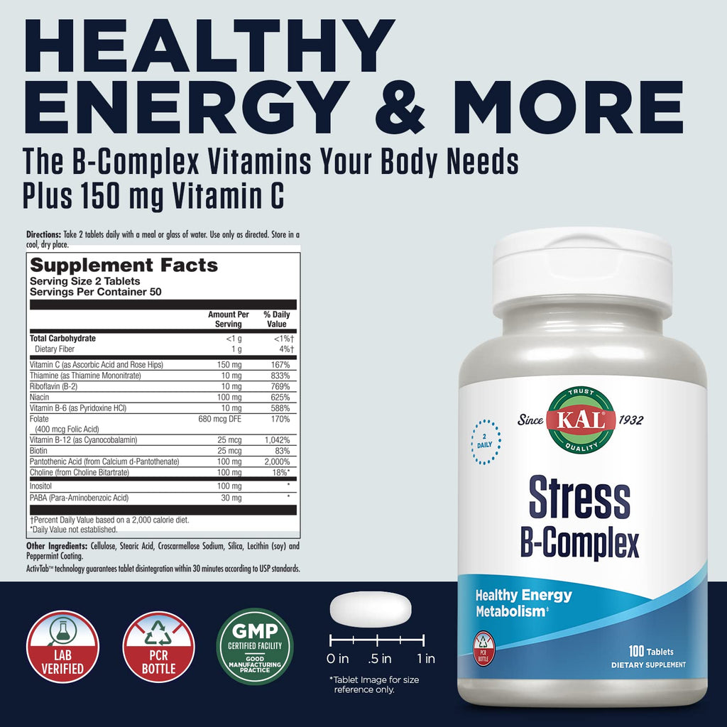 high potency vitamin b complex tablets