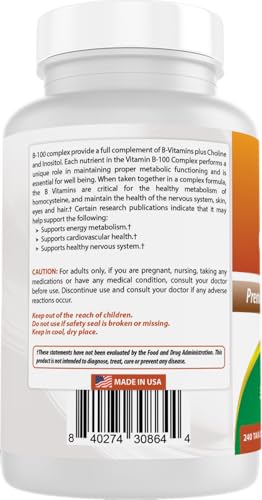 high potency vitamin b complex tablets