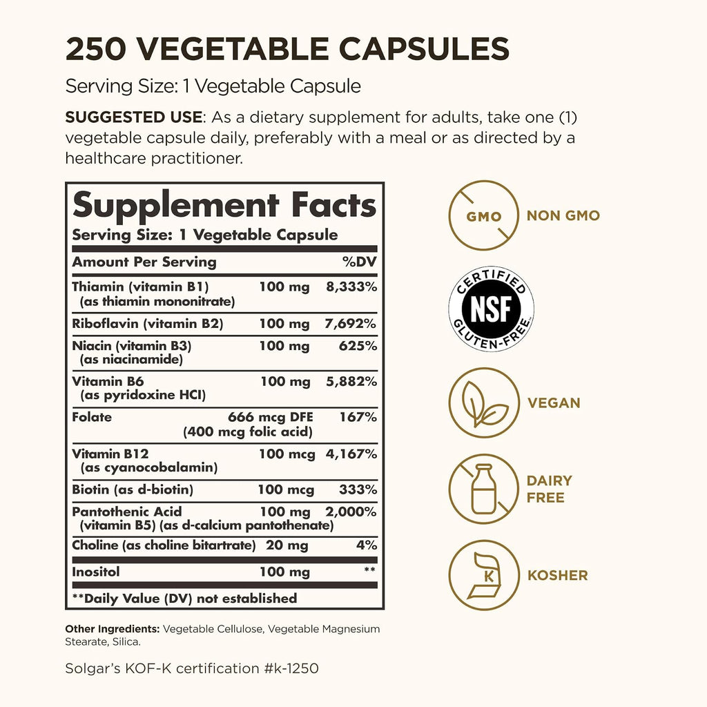 high potency vitamin b complex