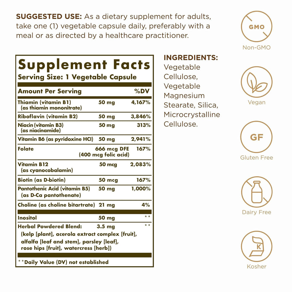 high potency vitamin b complex