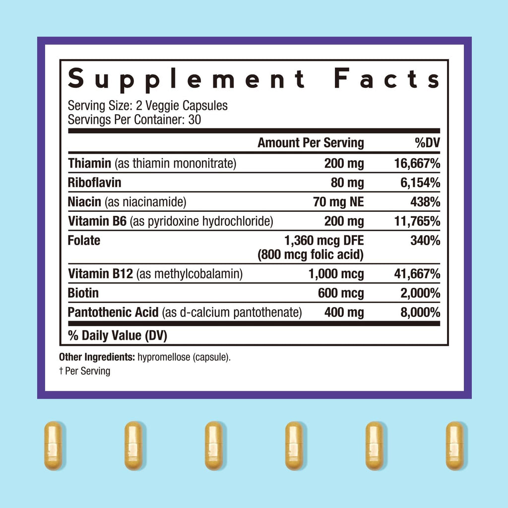 high potency vitamin B complex