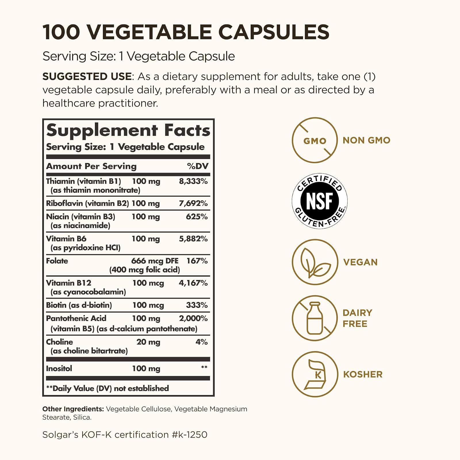 high potency vitamin b complex