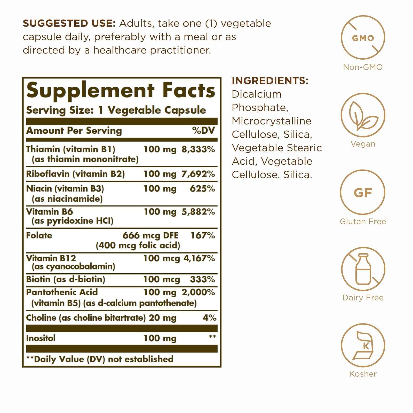 high potency vitamin b complex
