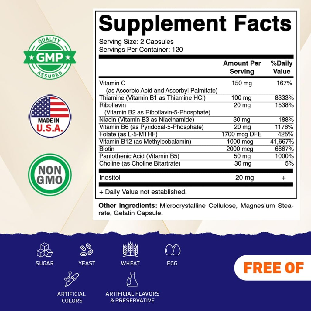 high potency vitamin B complex