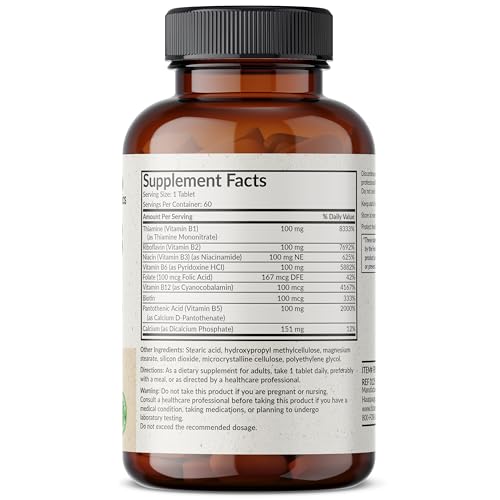 high potency vitamin B for energy