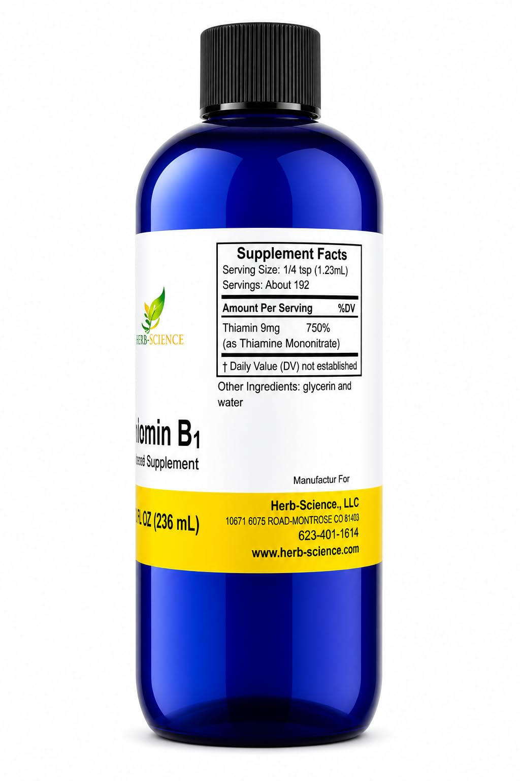 high potency vitamin B1 supplement