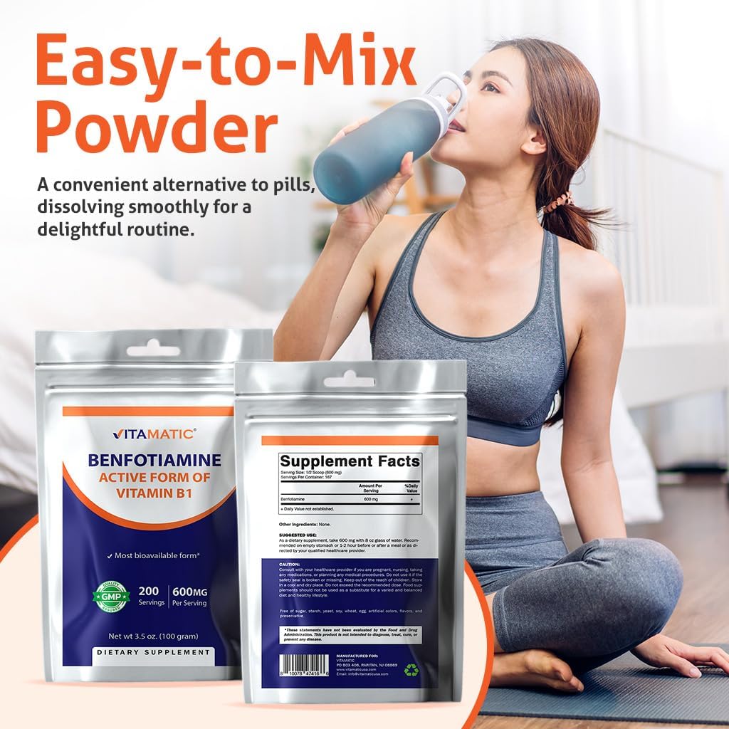 High potency vitamin B1 supplement