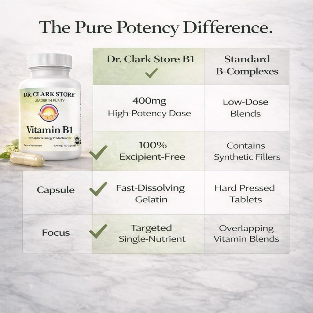 high potency vitamin B1 supplement