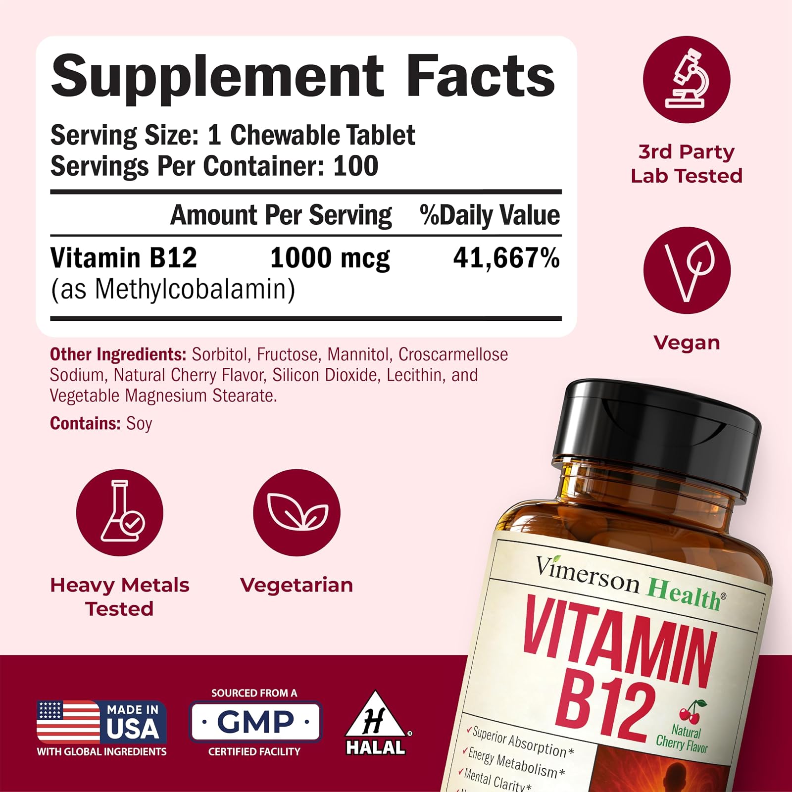 high potency vitamin B12 1000 mcg