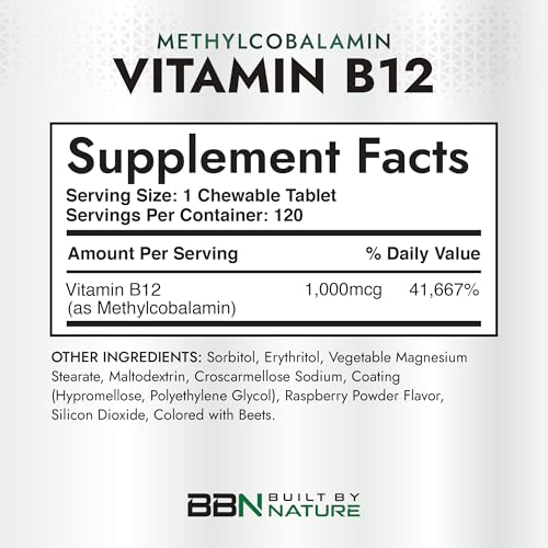 high potency vitamin B12 1000 mcg