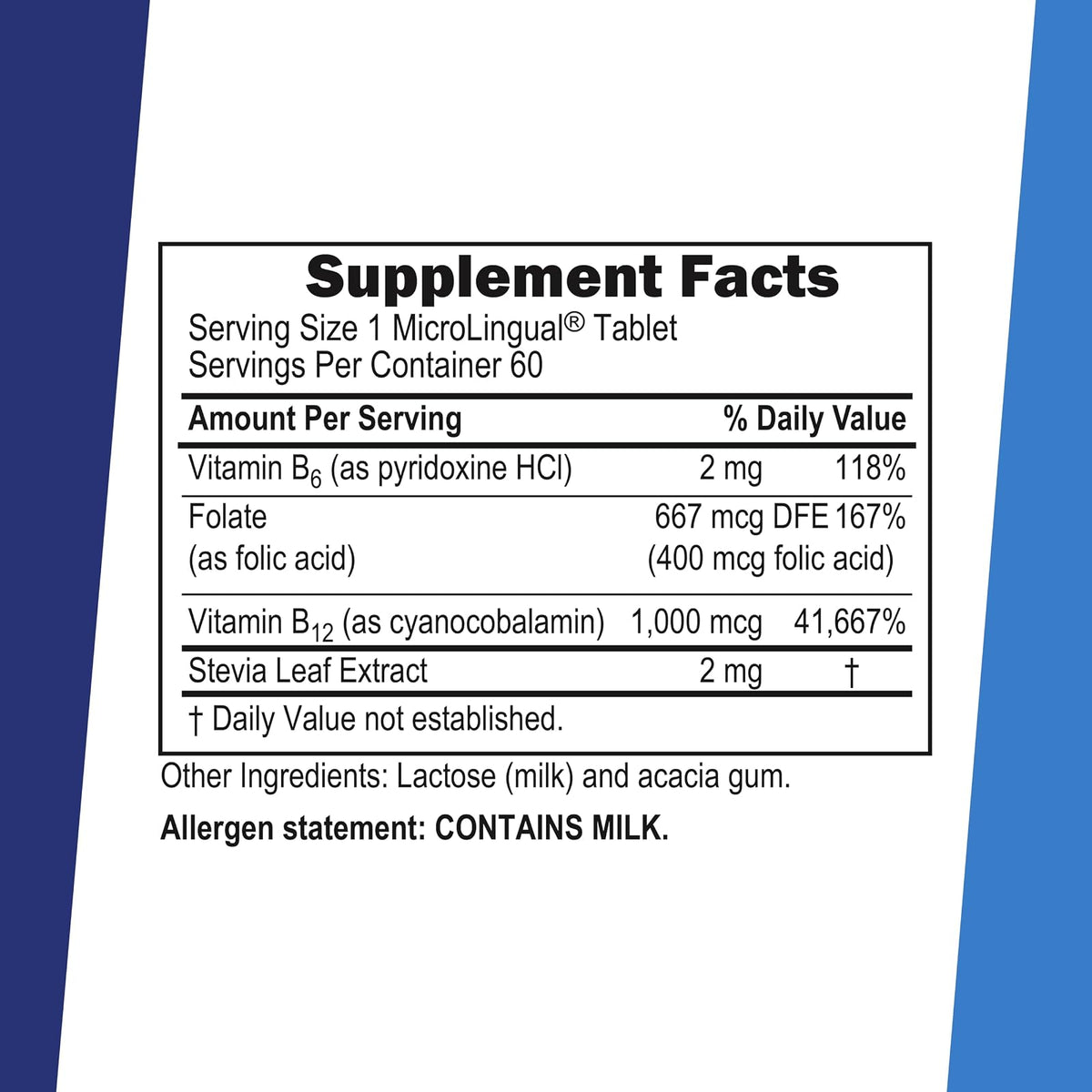 high potency vitamin B12 1000 mcg