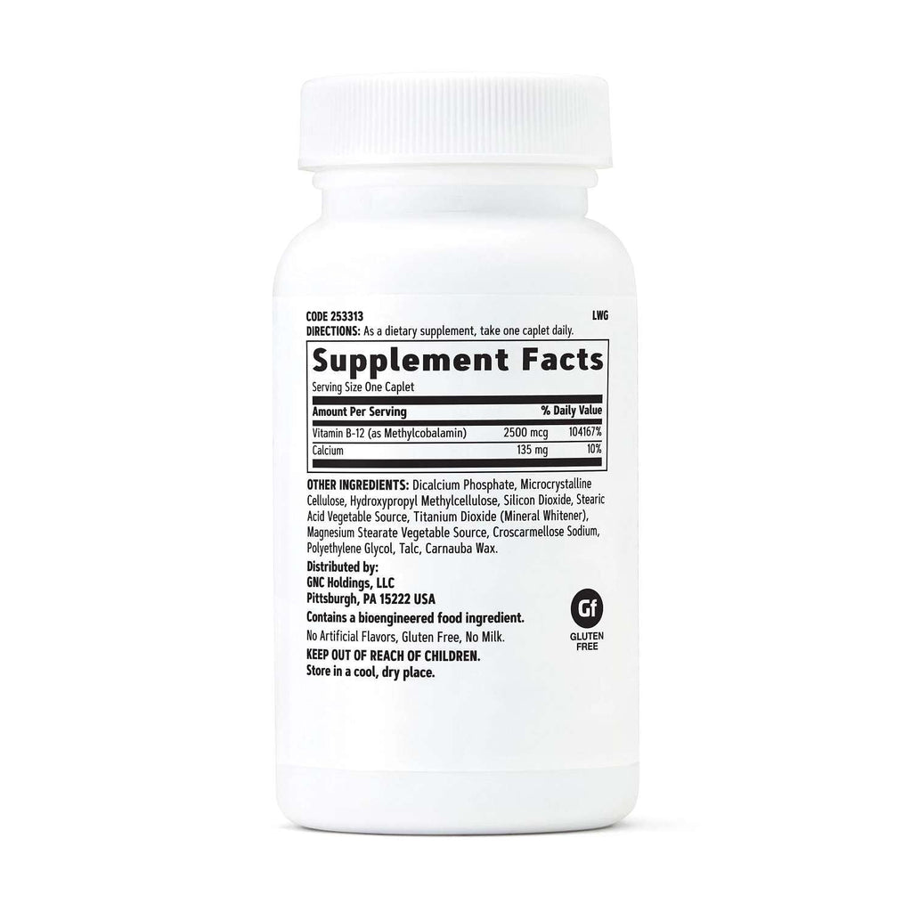 high potency vitamin B12 2500 mcg