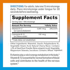 High potency vitamin B12 5000 mcg