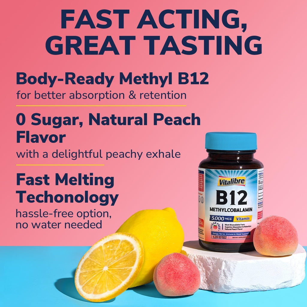 high potency vitamin B12 5000 mcg
