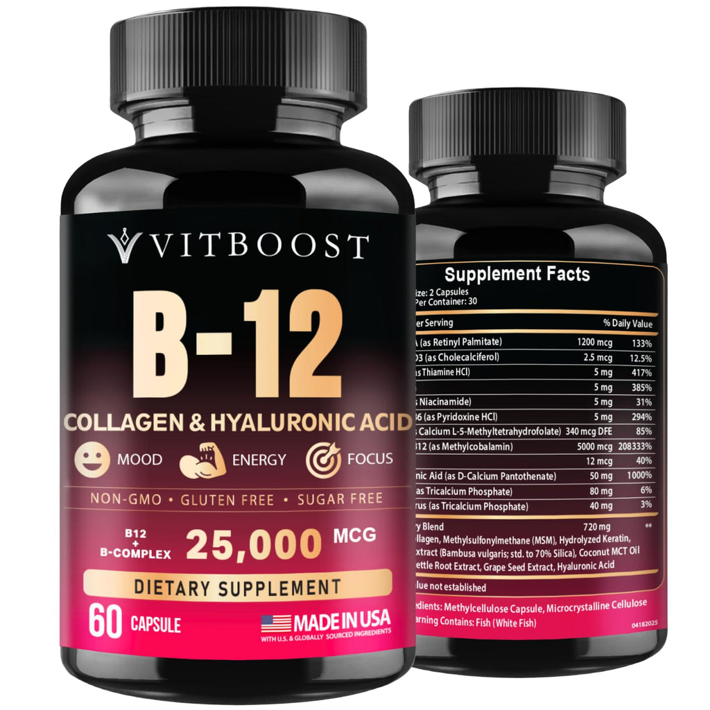 high potency vitamin b12 capsules