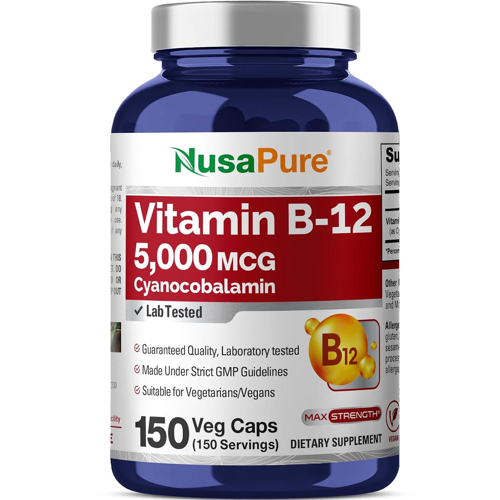 high potency vitamin b12 capsules