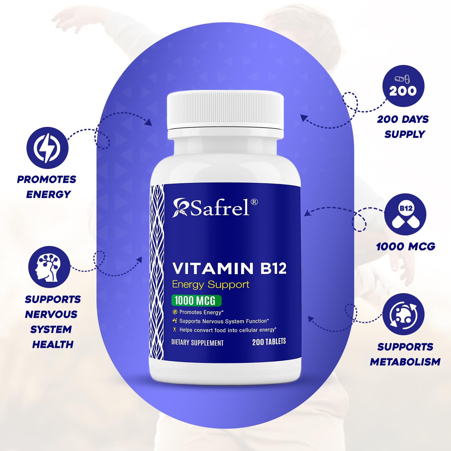 high potency vitamin B12 for energy