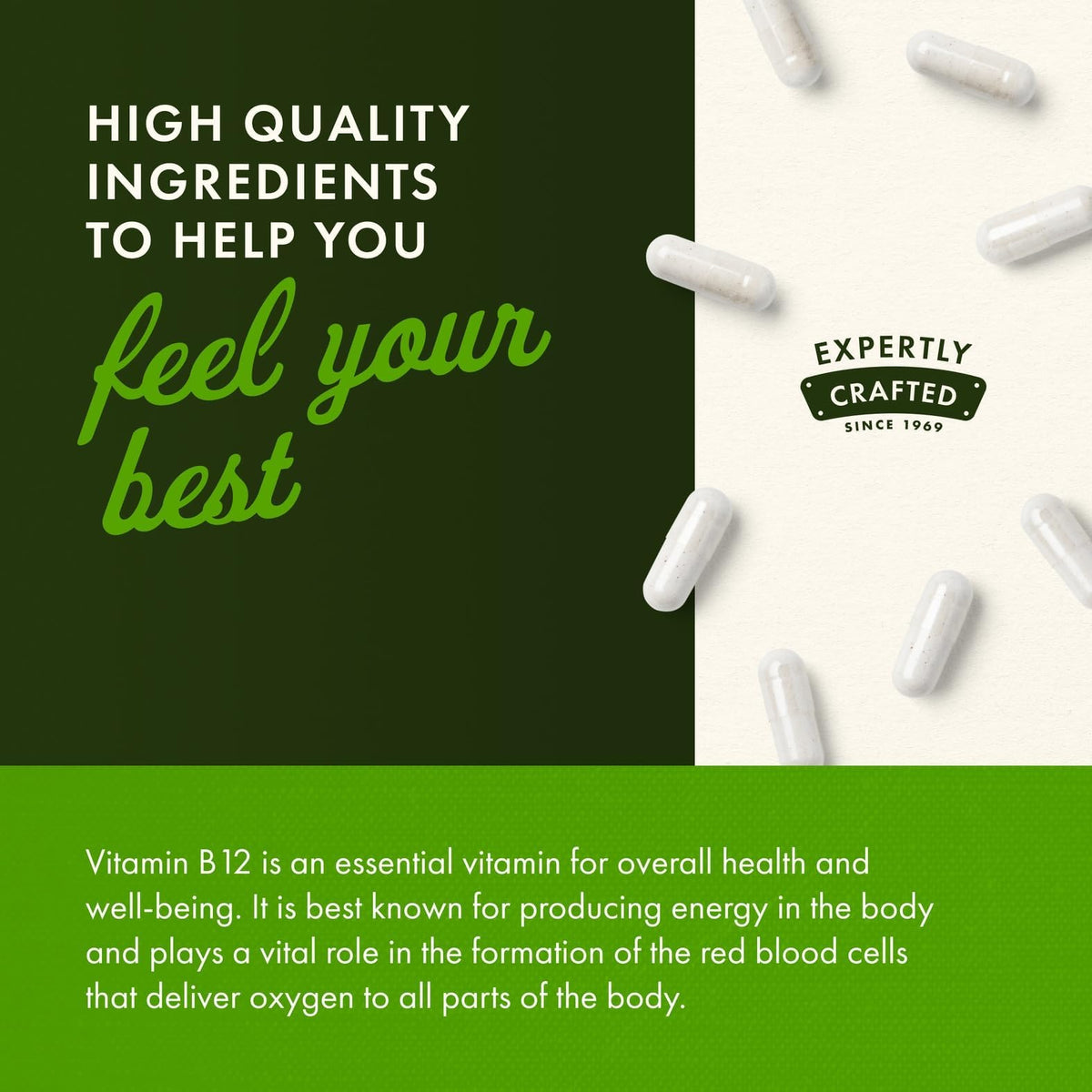 high potency vitamin B12 for vitality