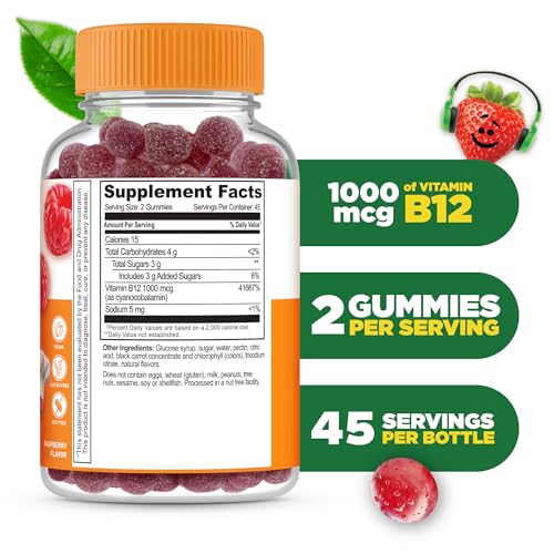 high potency vitamin b12 gummies