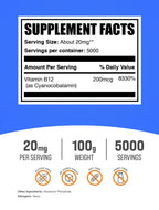 high potency vitamin b12 methylcobalamin