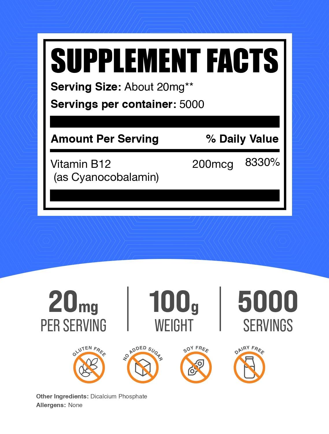 high potency vitamin b12 methylcobalamin