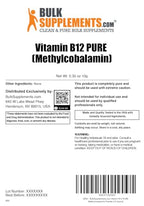 high potency vitamin b12 methylcobalamin