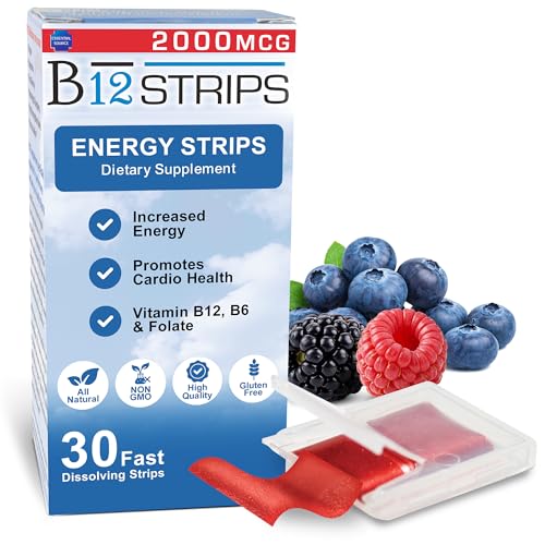 high potency vitamin b12 strips