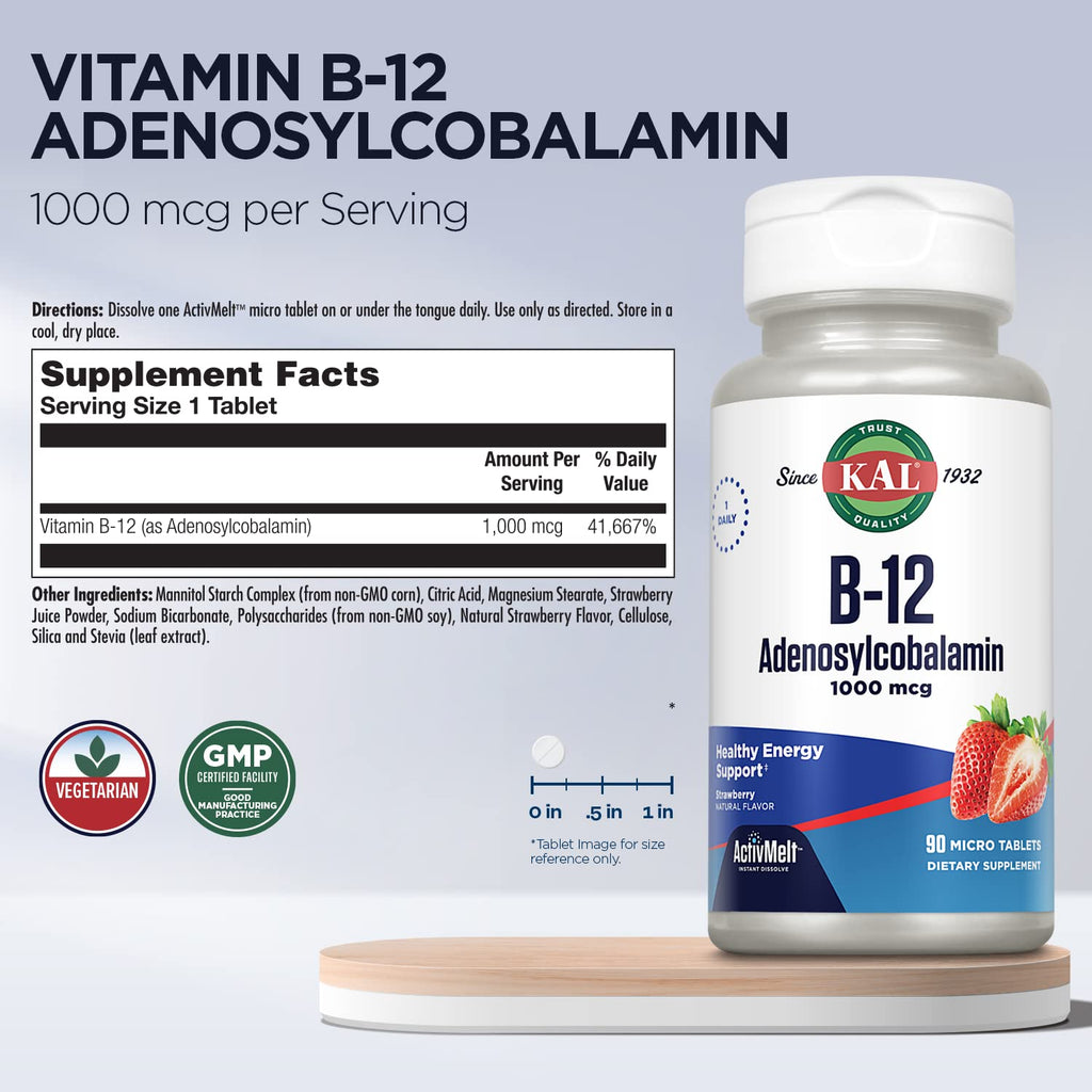 high potency vitamin B12 supplement